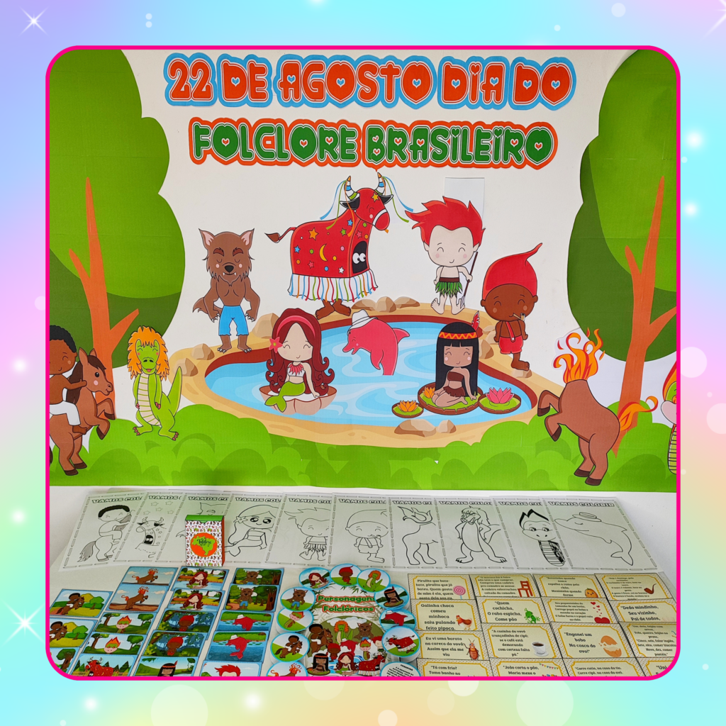 KIT – FOLCLORE BRASILEIRO – Professora Mikaelly Timóteo